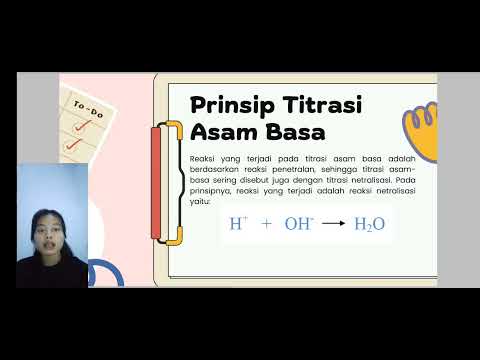 Kimia Farmasi Kuantitatif | Prinsip Titrasi Asam Basa Dan Prosedur Titrasi Asam Basa