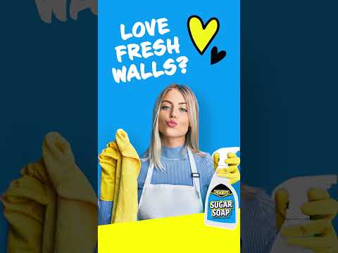 Freshen walls without repainting with DIGGERS™ Sugar Soap