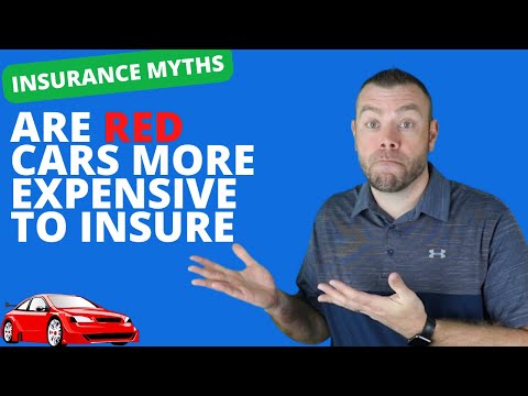 Are red cars more expensive to insure