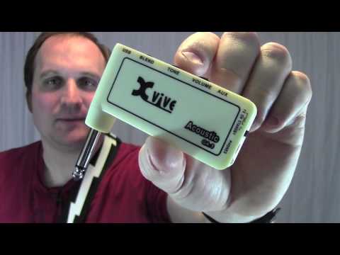 Xvive guitar mini headphone amp portable acoustic emulator | Reverb