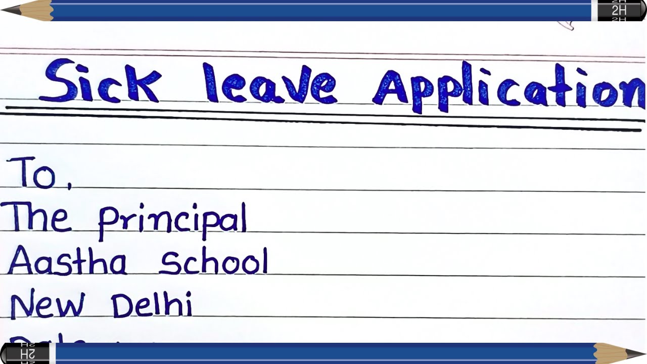 How to Write a Sick Leave Application for Students | Step-by-Step Guide | Sample Format