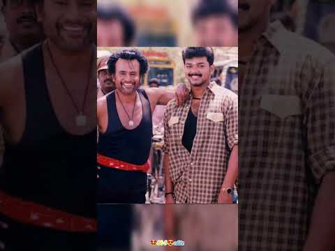 Superstar Rajinikanth with thalapathy vijay ????????mass pics#2023 #trendingshorts #rajinikanth #vijay