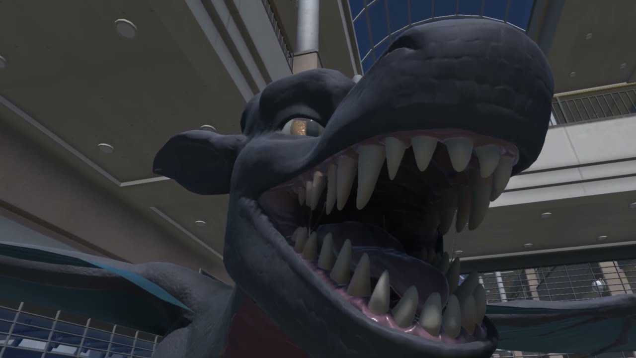 Dragon Full tour in VR! [Vore]