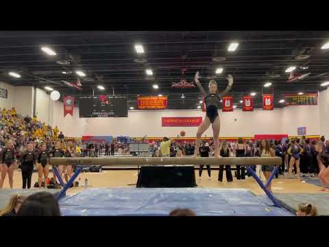 Delaney Cienkus, UW Osh Kosh 2024 Beam 2024 NCGA Championships