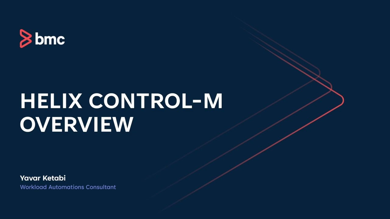 Control-M SaaS Migration Demo