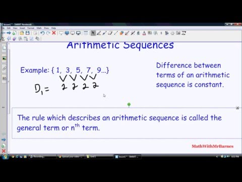 Arithmetic Sequences