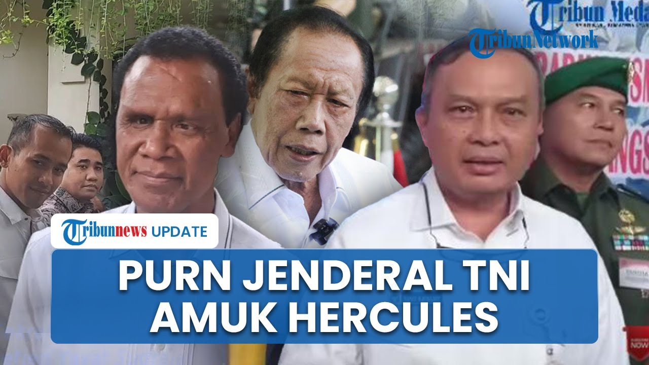 Hercules Diberondong Kritikan Purn TNI seusai Hina Sutiyoso 'Bau Tanah', Yayat: Sok Paling Hebat ...