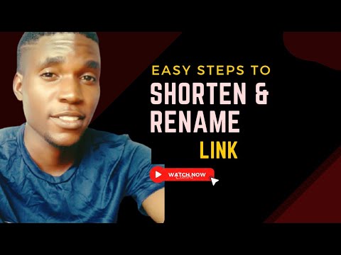 EASY STEPS TO SHORTEN AND RENAME A LINK (STEP-BY-STEP GUIDE)