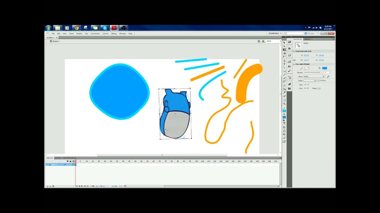 Flash CS5.5 introduction tutorial