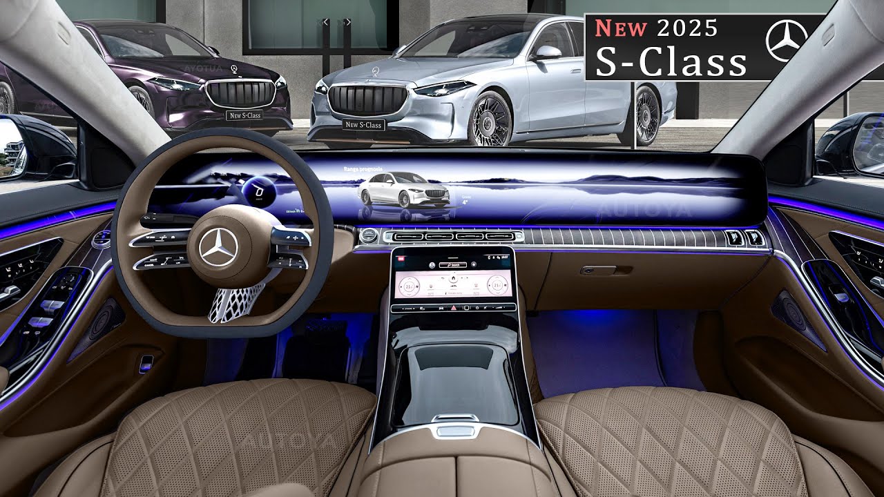 2025 or 2026 Mercedes-Benz S-Class Virtual Refresh Proposes Bigger Grille, Cleaner Style ...