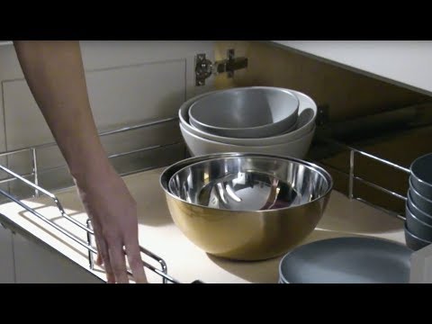 5330 Solid Bottom Basket Pullout Shelf