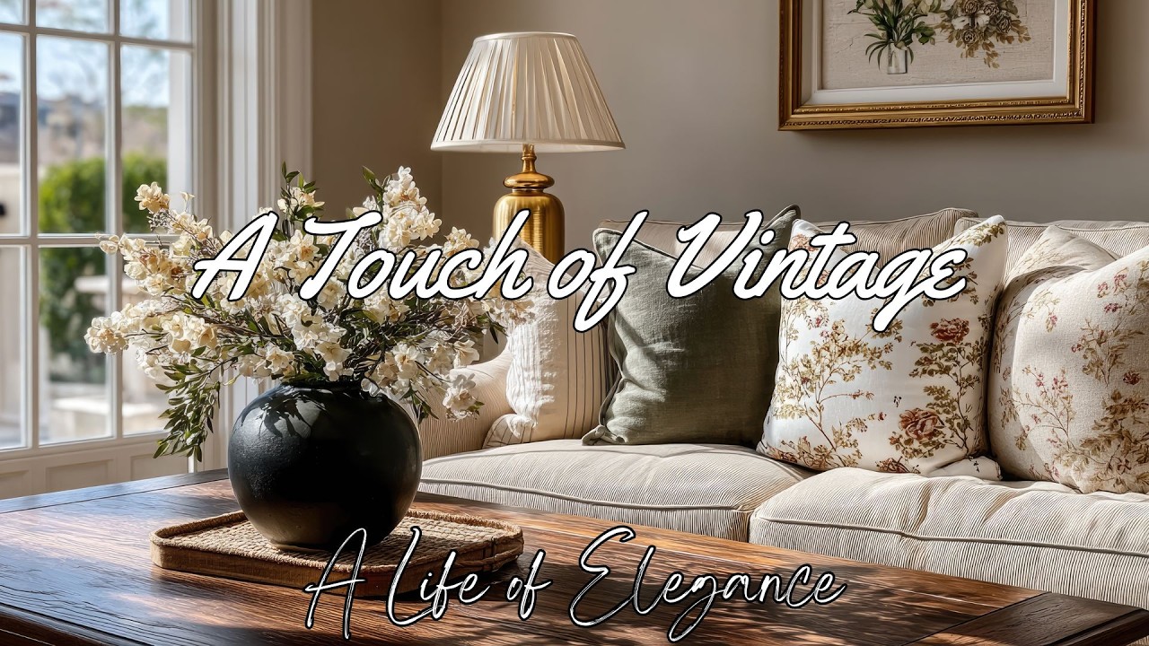 7 Vintage Cottage Decor Ideas for a Modern Elegant High End Home Tour