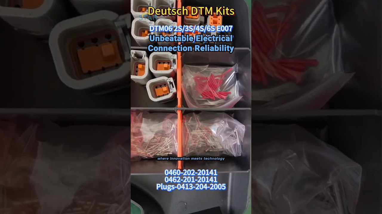 Discover Unbeatable Reliability with Advanced Deutsch DTM E007 Kits