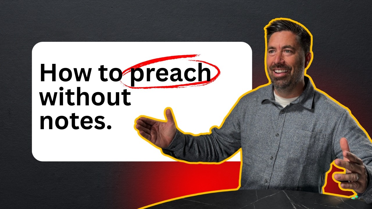 How to Preach Without Notes Using Story Structures