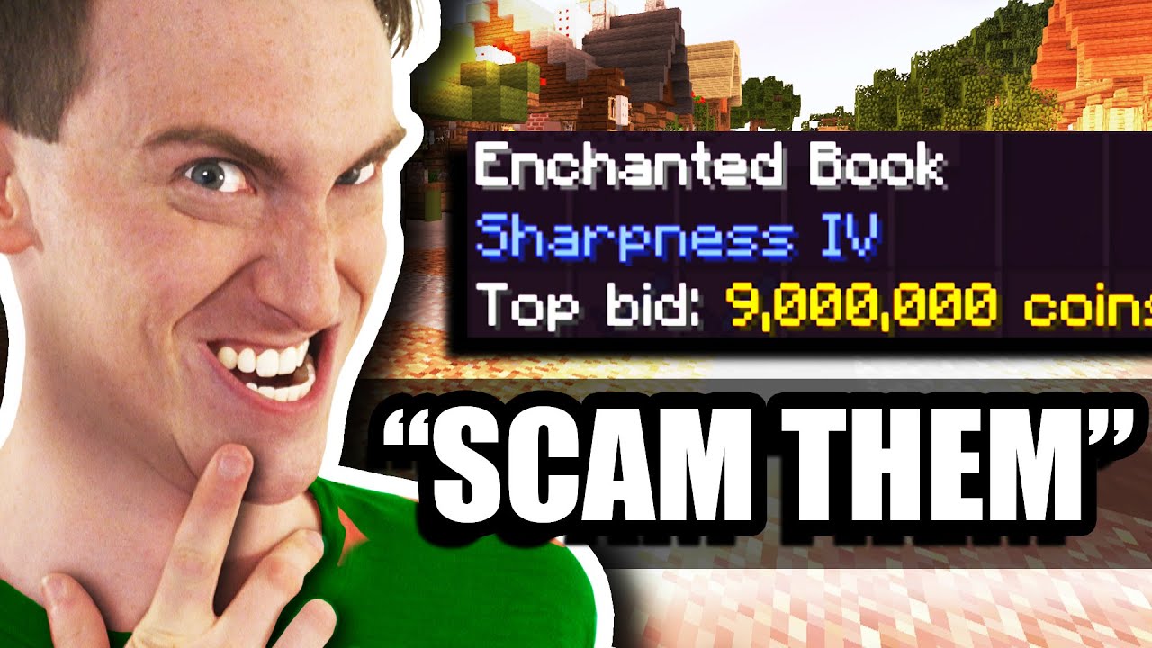 How To Scam In Hypixel SkyBlock (Easy Money)