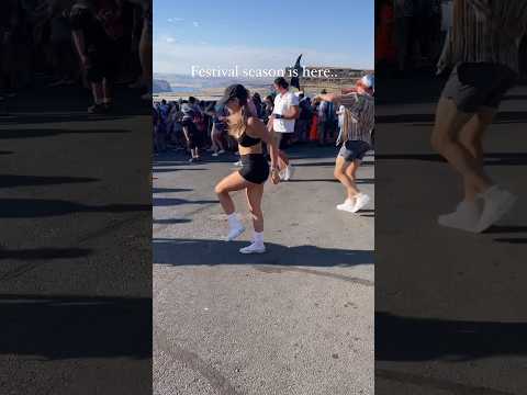 Festival season is here #shuffle #shuffledance #festival