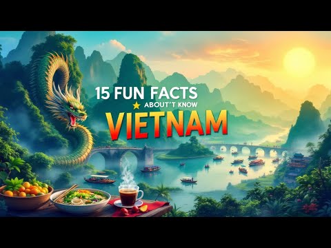 15 Fun Facts About Vietnam! #vietnam #travelfacts #vietnamese #vietnamtravel #funfacts