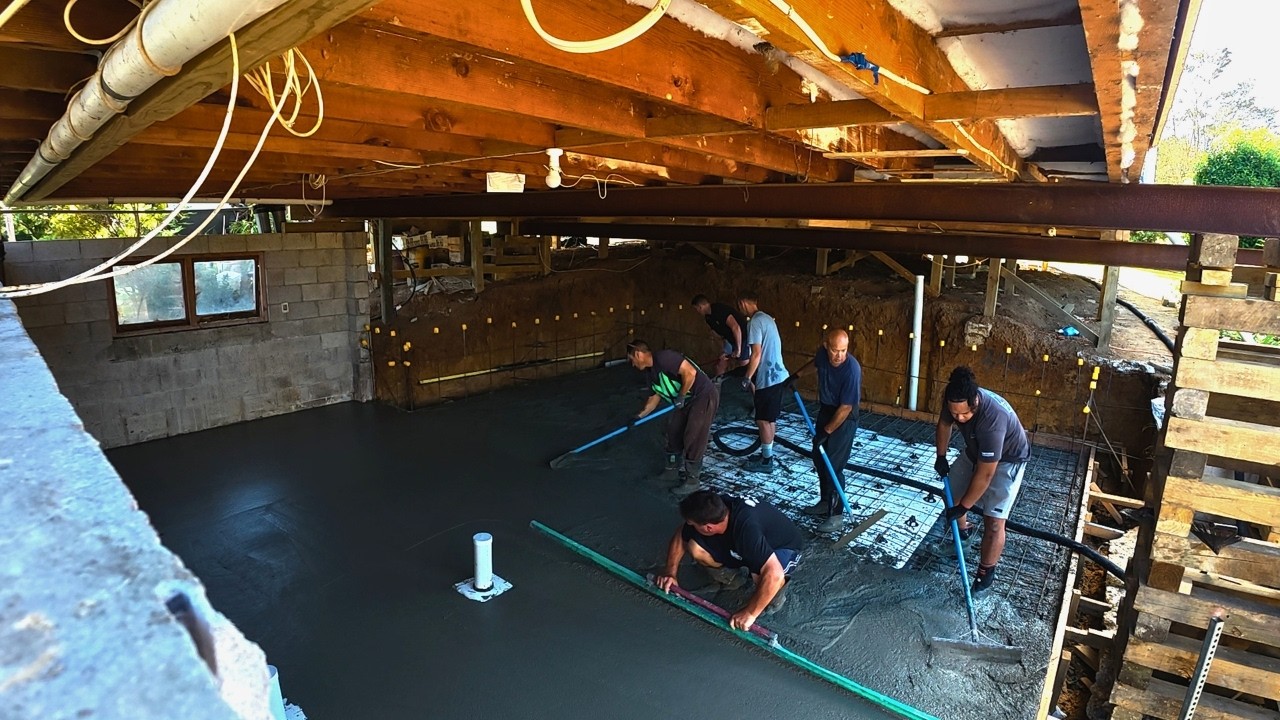 Pouring a House Concrete Slab In NZ (Start To Finish)