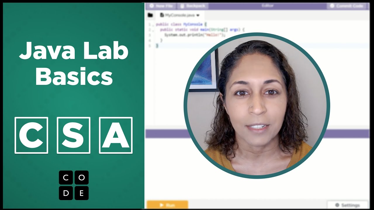 CSA: Java Lab Basics