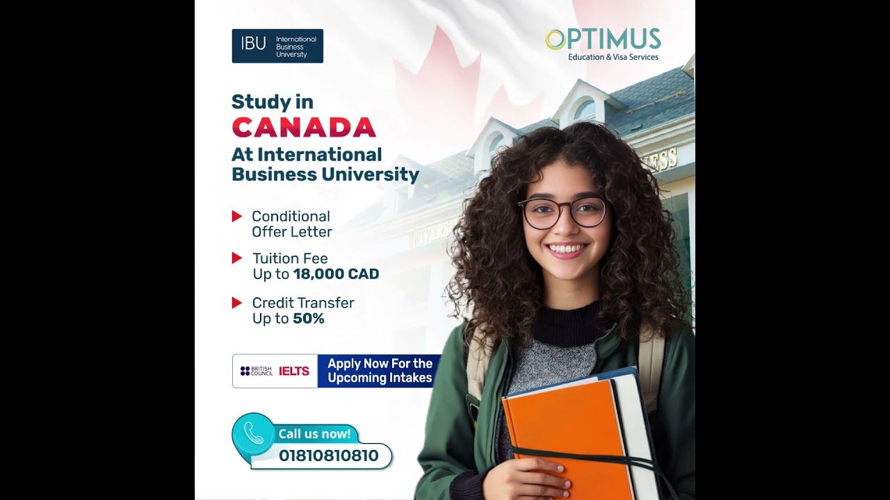 Creative Motion Design for International Business University | Study Abroad Social Media Post