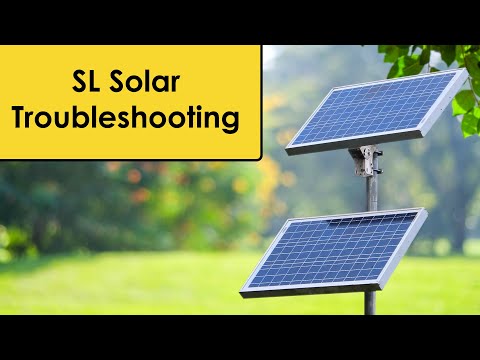 SL Solar Troubleshooting