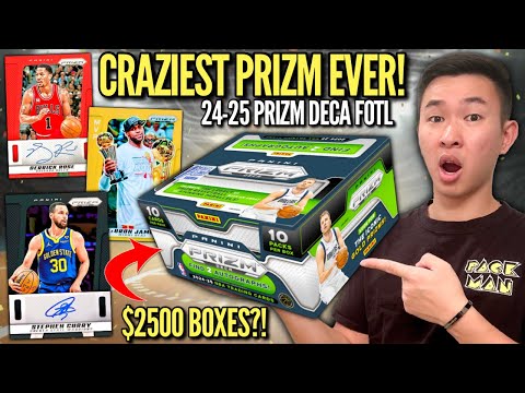 THE CRAZIEST PRIZM BOXES EVER (BOOM)?! π±π₯ 2024-25 Panini Prizm Deca Basketball FOTL Hobby Box Review