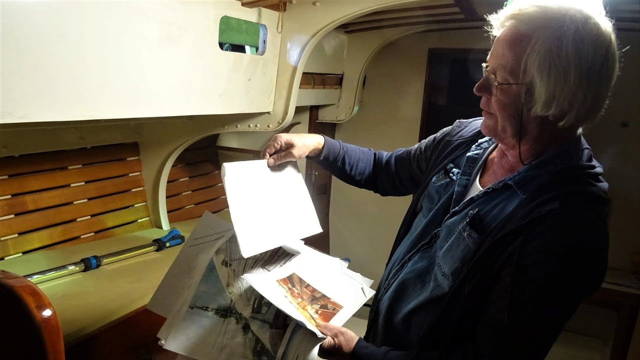 Refit zeiljacht Alert met een energiereep en biertje - watersport-tv