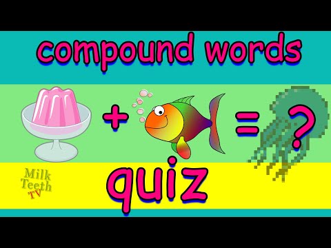 Compound Words Quiz Game for Children and Students | Compound Words in English Grammer