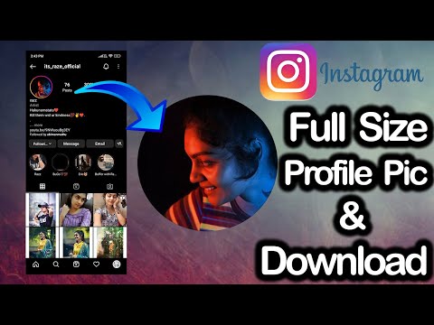 How to download any Instagram Profile picture with a simple click [Tamil]