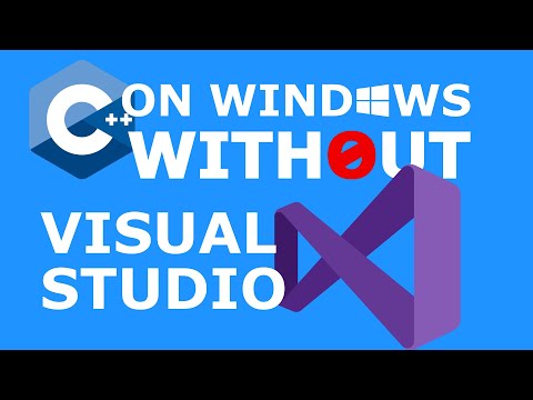 Windows C++ Compiler without Visual Studio!