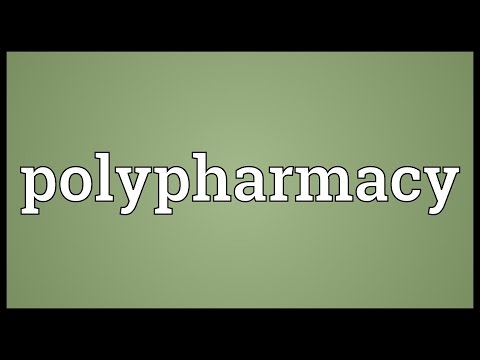 Polypharmacy Meaning