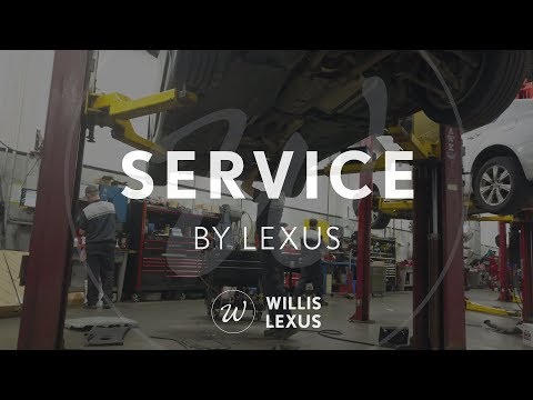 Welcome to the Willis Lexus Service Department