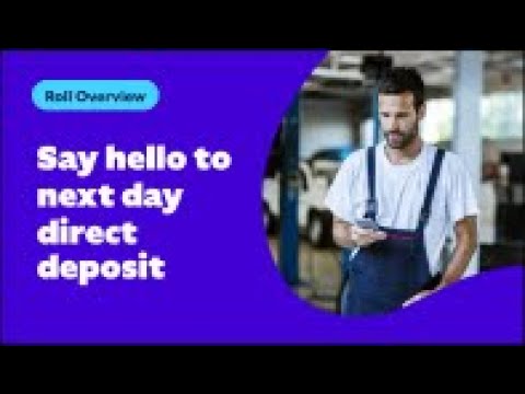 Say Hello to Next-Day Direct Deposit