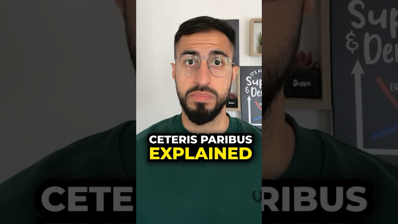 Microeconomics Revision: Ceteris Paribus Explained