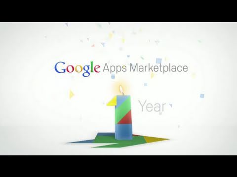 Google Apps Marketplace - 1 year of integrated apps