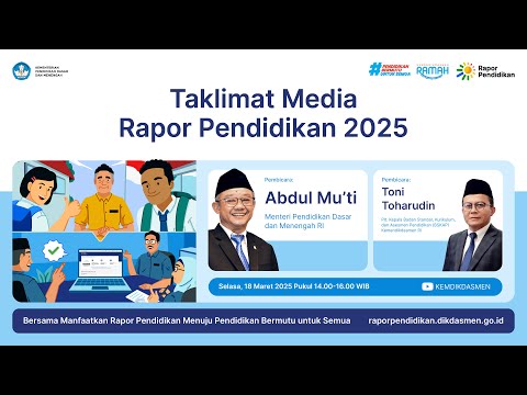 Taklimat Media: Rapor Pendidikan 2025