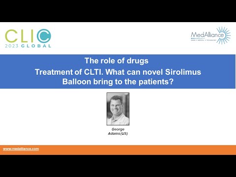 CLI C 2023 - Treatment of CLTI. What can novel Sirolimus Balloon bring to the patients? - Dr. Adams