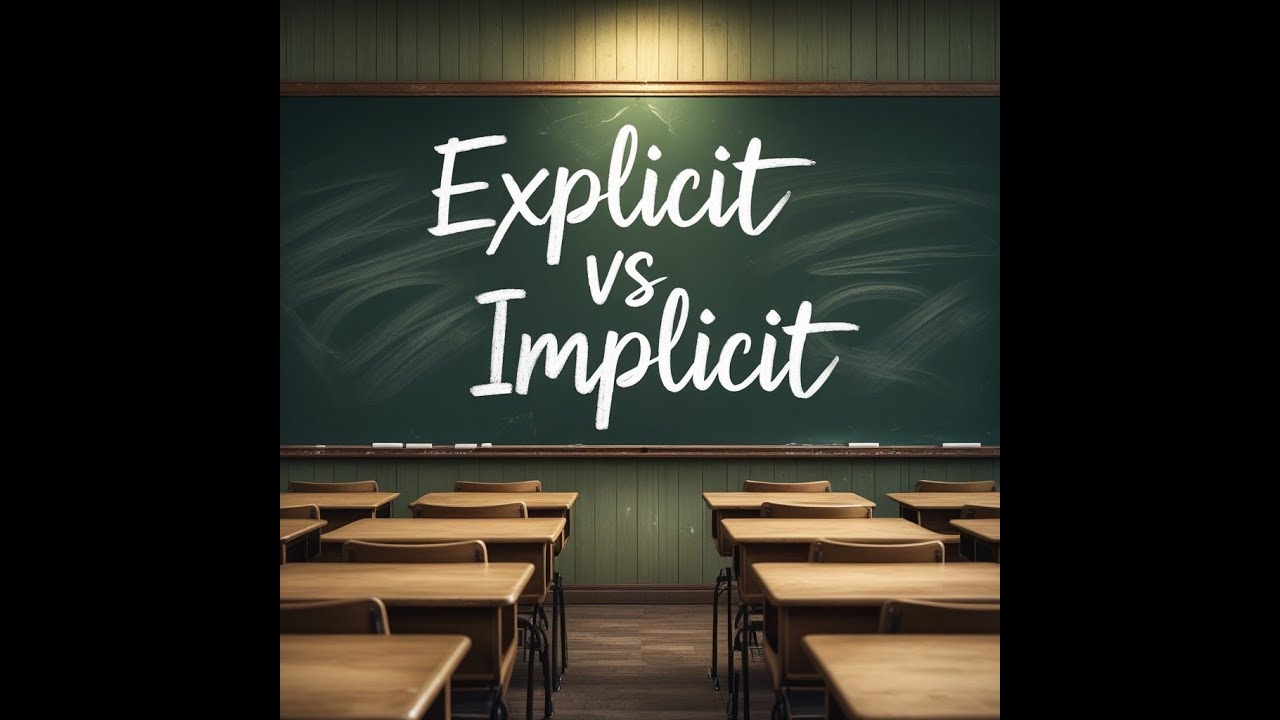 'Explicit vs Implicit' -  The Differences Explained!