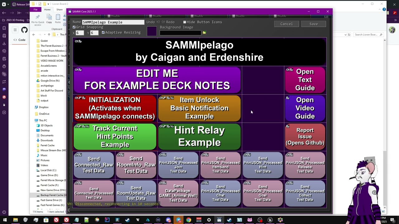 [SAMMIPelago] Installing and Basic Tutorial / Primer (SAMMI + Archipelago)