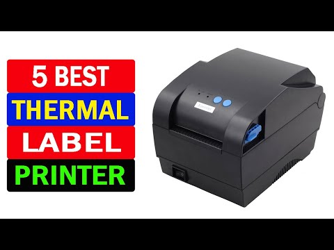 Top 5 Best Thermal Label Printer in 2022