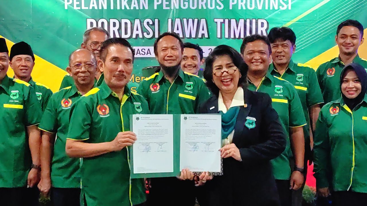 Drs.H.Sentot Djamaluddin Resmi Pimpin Pordasi Jawa Timur, Siap Wujudkan ...