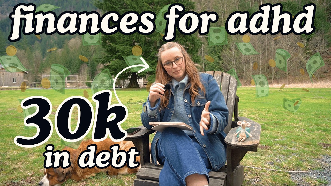 The ADHD Guide to Financial Basics 💰 (impulse spending, budgeting & support!)