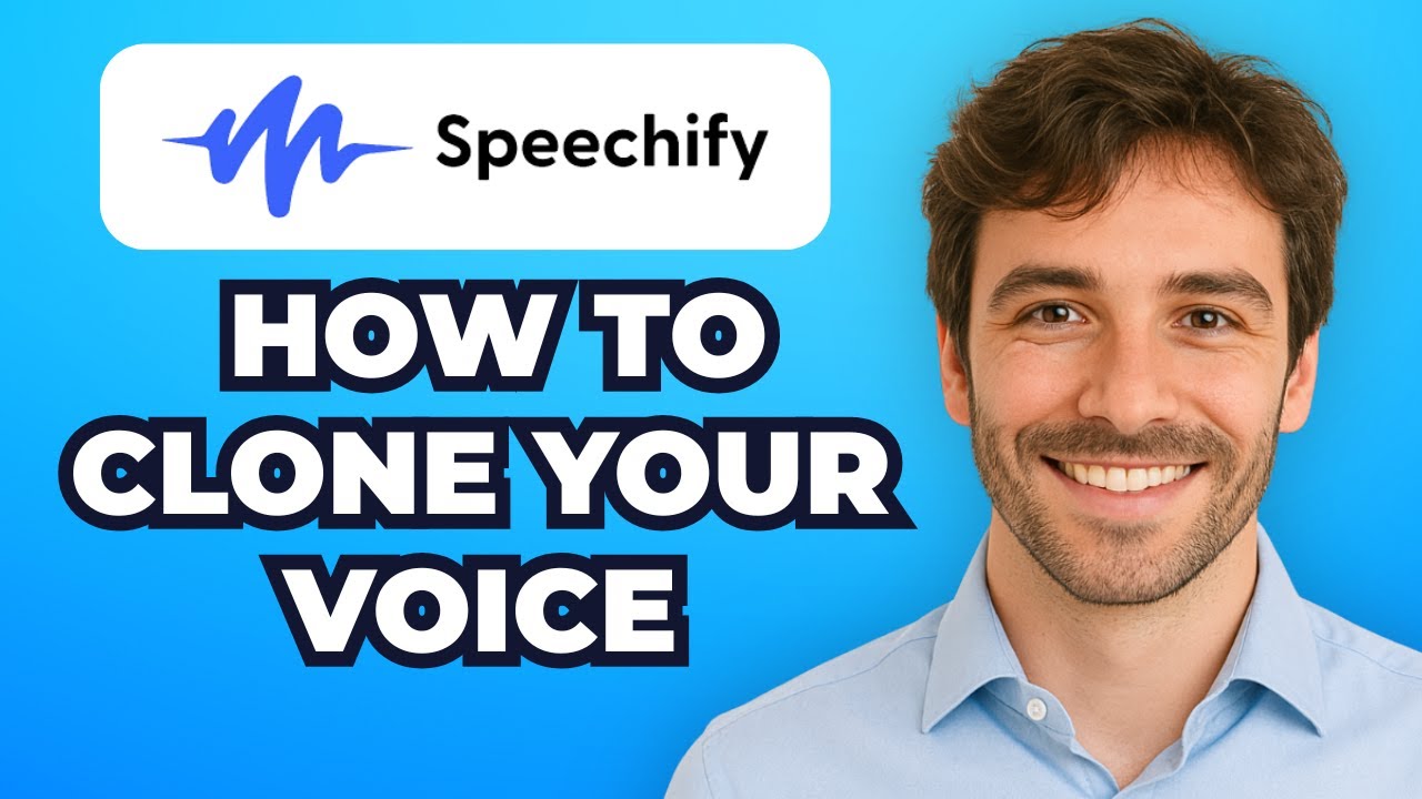 How to Clone Voice in Speechify (Update 2025)