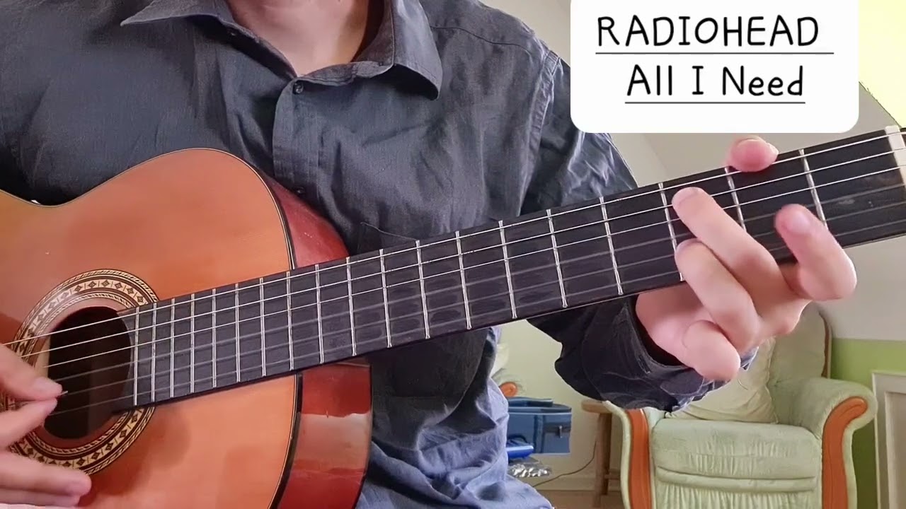 Radiohead - All I Need | Easy Guitar Lesson