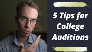 How Do I Get Into Music School? - 5 Things To Look For In The Audition ...