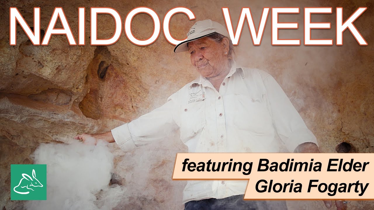 A chat at sacred site Red Hands with Badimia Elder Gloria Fogarty | NAIDOC Week 2024