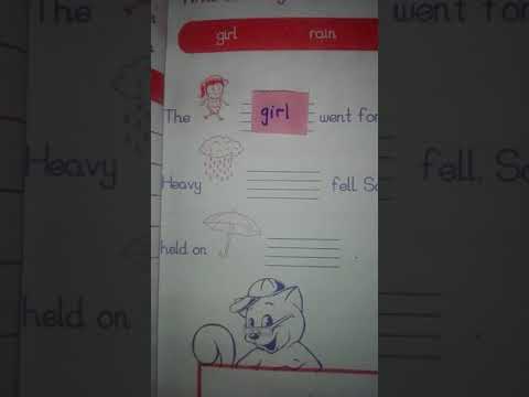 Grade 1 | April | Subject : English B | Topic : Rebus writing