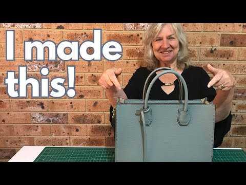 How to Make a Leather Bag the Easy Way! (Babylon Leather Kit Review)