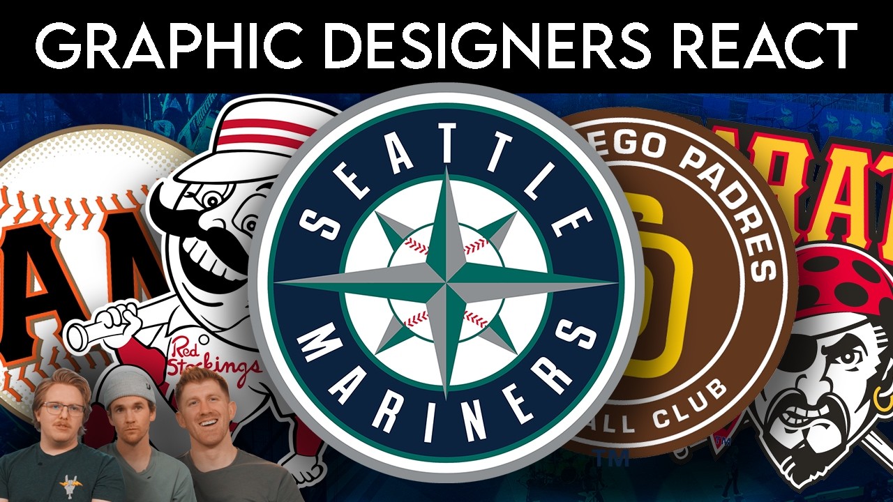 Graphic Designers React to Major League Baseball Logos (MLB) | 4