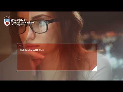 Study Bachelor of Laws LLB Hons at UCLan Cyprus.